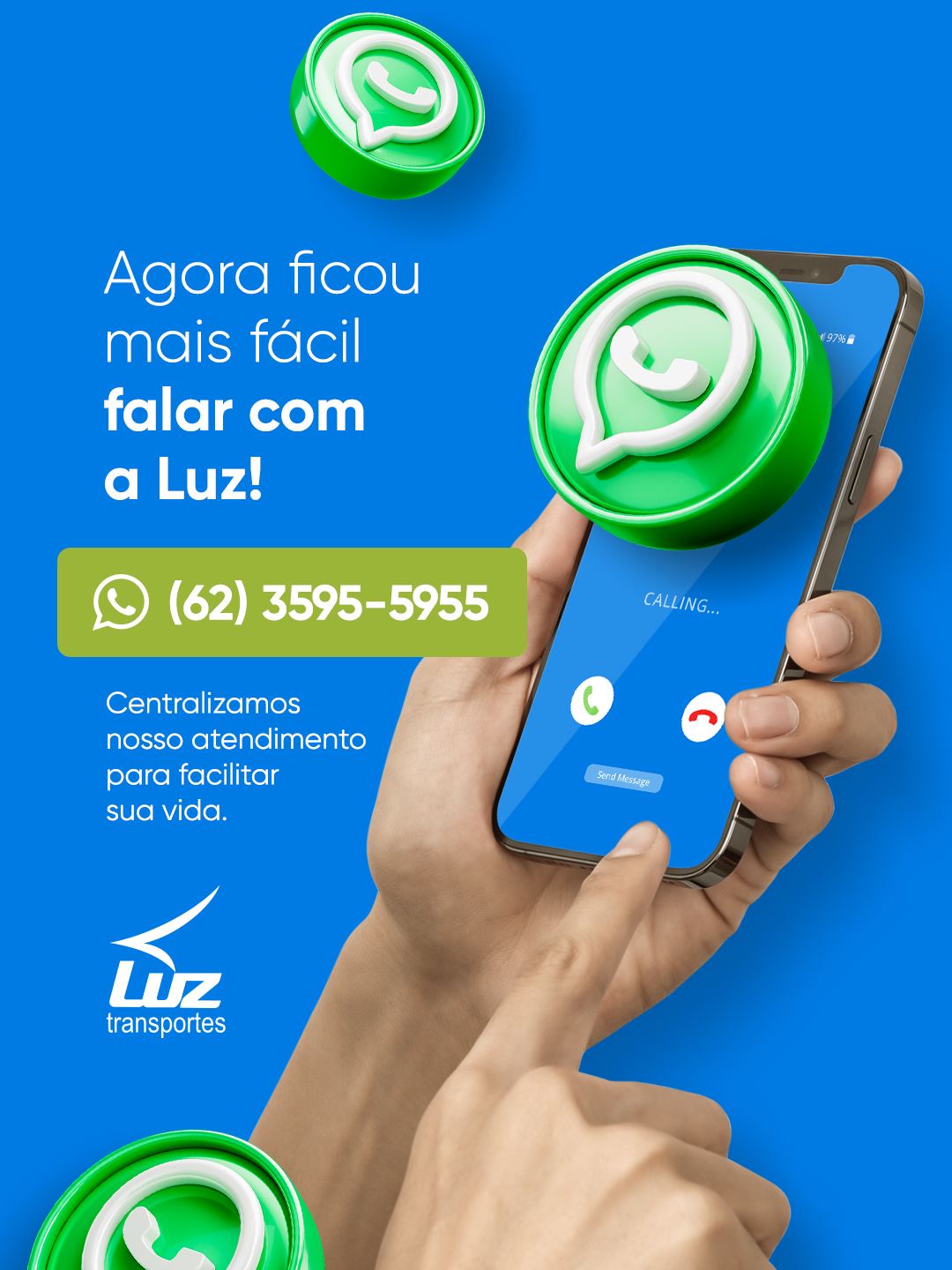 Transporte de encomendas - Luz Transportes